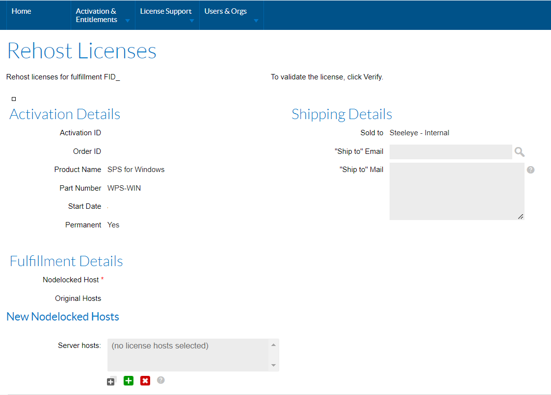 What is a License Rehost? - SIOS SANless clusters